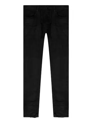 PURPLE BRAND Low Rise Skinny Fit Jeans - Black