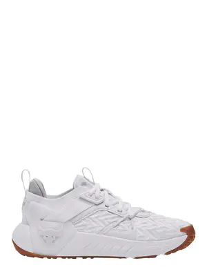 Under Armour Project Rock Athletic Sneakers - White