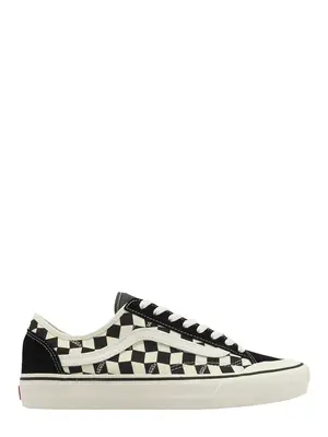 VANS Style 136 Decon Vr3 Sf Checkerboard Sneakers - Black