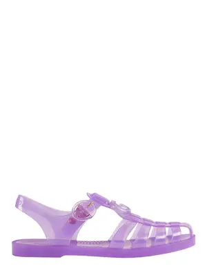 Gucci Gg Fisherman Sandal - Purple