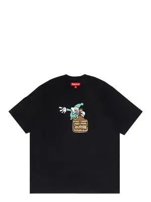Supreme Elf Short-sleeve Top - Black