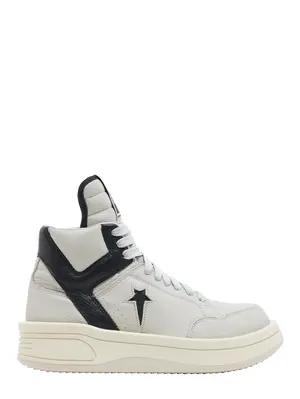 CONVERSE Rick Owens X Drkshdw Turbowpn Mid Sneakers - Cream