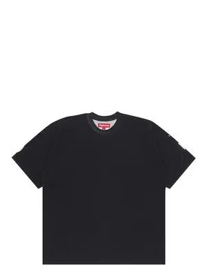 Supreme Split Short-sleeve Top 'black' Black
