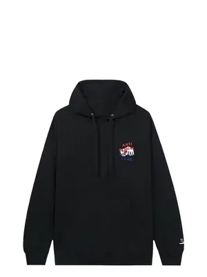 ANTI SOCIAL SOCIAL CLUB X Case Study Flag Hoodie - Black