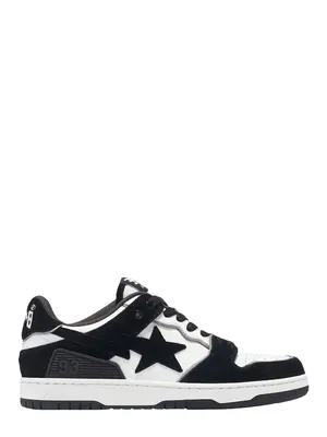 A BATHING APE Wmns Sk8 Sta #3 Sneakers - Black