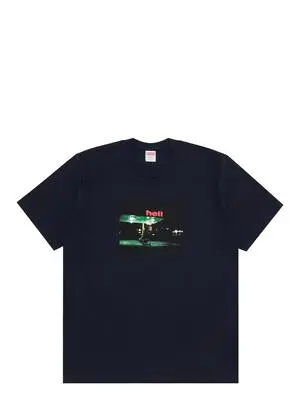 Supreme Hell Tee 'navy - Blue