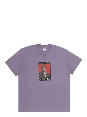 Supreme American Psycho Tee 'dusty - Purple