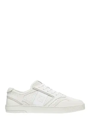 Fendi Step Sneakers - White
