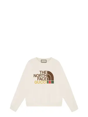 Gucci X The North Face Sweatshirt - Cream