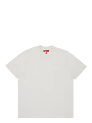 Supreme Washed Script Short-sleeve Top 'grey' Grey