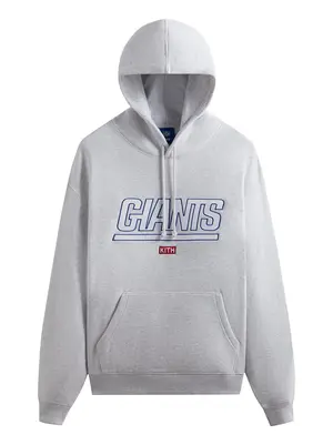 Kith For The Nfl Giants Laurel Hooded Sweatshirt - Grey