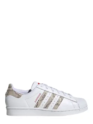 Adidas Superstar Snakeskin Sneakers - White