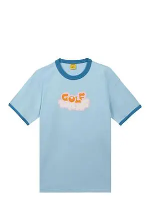 GOLF WANG Harmony Logo Ringer Tee 'light - Blue