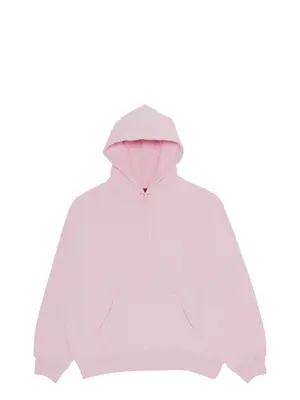 Supreme Satin Appliqué Hooded Sweatshirt - Pink