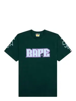 A BATHING APE Football Tee - Green