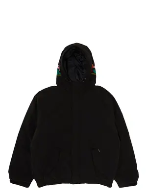 Supreme Needlepoint Hooded Jacket - Black