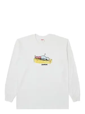 Supreme Neil Blender Arrow Long-sleeve Tee - White
