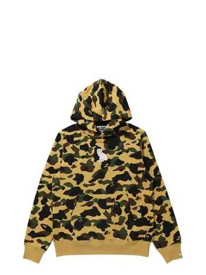 A BATHING APE X Ovo 1st Camo Pullover Hoodie - Yellow