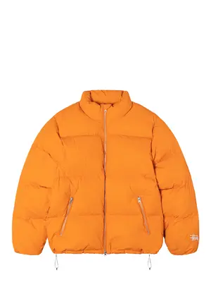 StÜssy Down Puffer Jacket - Orange