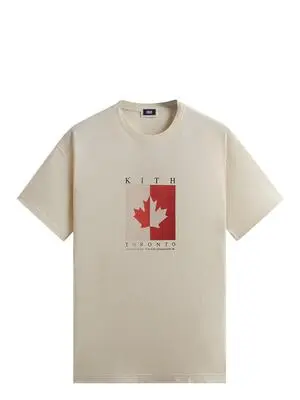 Kith Toronto Symmetry Vintage Tee 'sandrift - Cream