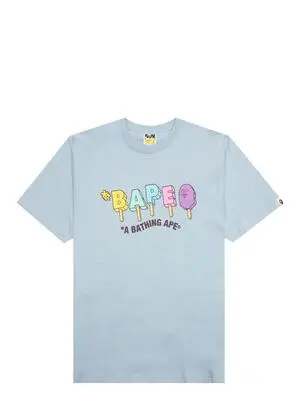 A BATHING APE Popsicle Tee - Blue