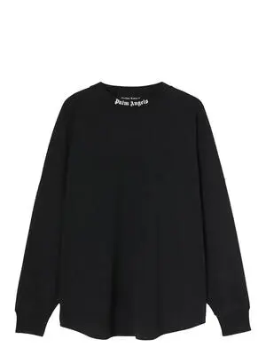 Palm Angels Classic Logo Over Tee - Black