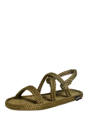 BOHONOMAD Bahamas Rope Sandals - Olive