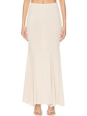 Nbd Sanam Maxi Skirt - Cream