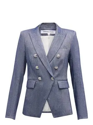 Veronica Beard Veronica Beard Miller Dickey Jacket Blue Melange