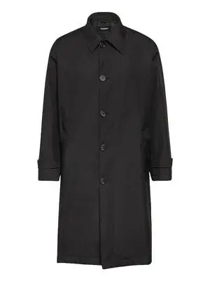 Dolce & Gabbana Single-breasted Trench Coat - Black