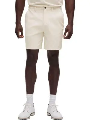 Lululemon Abc Classic-fit Golf Short 7 - Light Ivory