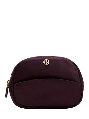 Lululemon City Essentials Pouch Black Plum