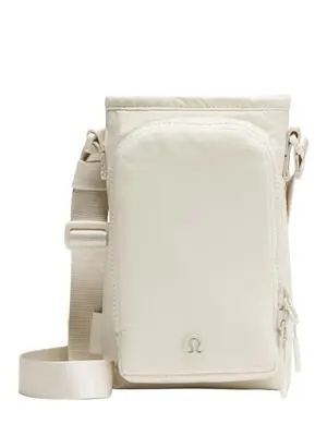 Lululemon Water Bottle Crossbody With Front Pocket - Light Ivory