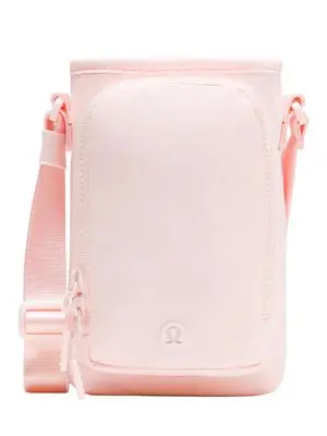 Lululemon Water Bottle Crossbody With Front Pocket - Pink Pearl