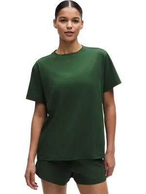 Lululemon Organic Cotton Crewneck T-shirt - Ivy Grove