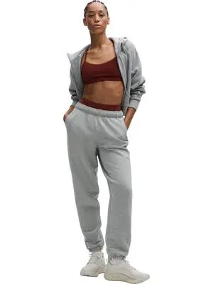 Lululemon Scuba Mid-rise Oversized Jogger - Heathered Core Medium Grey