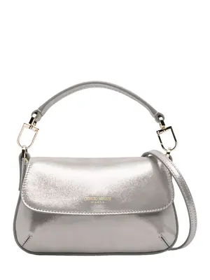 GIORGIO ARMANI High-Shine Suede Bag