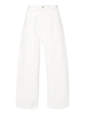 Studio Nicholson Paolo Wide-leg Jeans - White