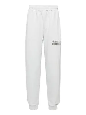 Helmut Lang Logo-print Cotton Track Pants - Blue