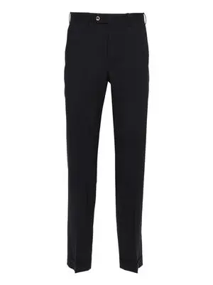 PT TORINO Slim-fit Cropped Trousers - Blue