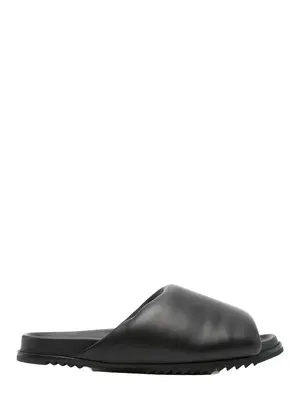 Rick Owens Granolas Padded Slides - Black