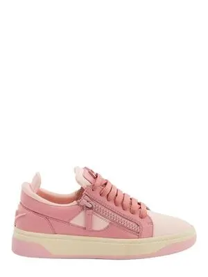 GIUSEPPE ZANOTTI Leather Sneakers - Pink
