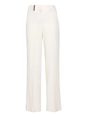 Peserico Straight-leg Trousers - Neutrals