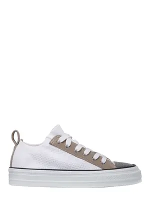 Brunello Cucinelli Monili Panelled Sneakers - White