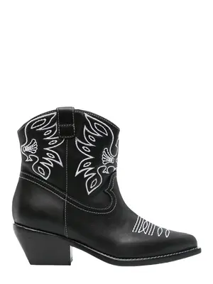 LE SILLA Le Silla Christine 70mm Leather Boots