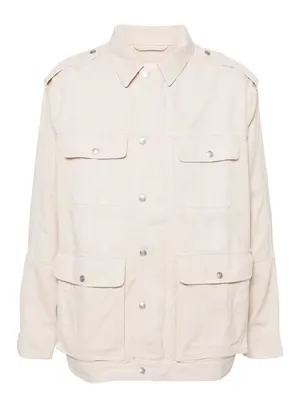 MARANT Taho Denim Jacket - Neutrals