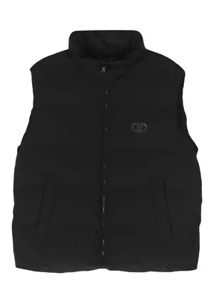 Valentino Garavani Vlogo Signature Down Gilet - Black