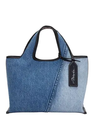 3.1 Phillip Lim Mini Denim Tote Bag - Blue