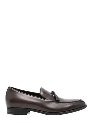 Fratelli Rossetti Tassel-detail Leather Loafers - Brown