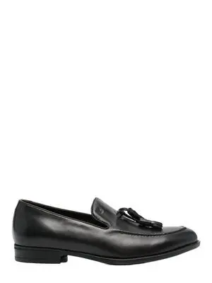 Fratelli Rossetti Brera Leather Loafers - Black